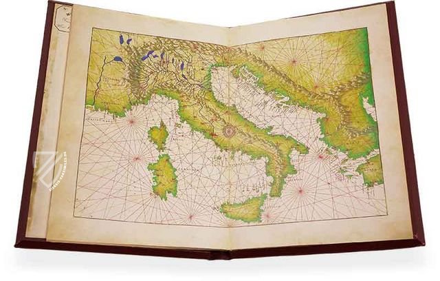 Portolan-Atlas des Battista Agnese - Codex Petersburg - Ziereis Faksimiles